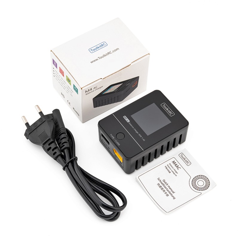 Зарядное устройство ToolkitRC M4AC 30W 2.5A 1-4S